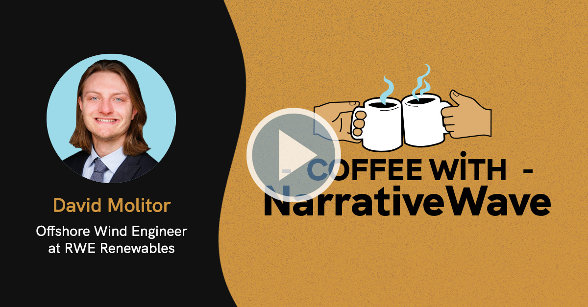 Coffee with NarrativeWave: Meet David Molitor from RWE Renewables e.2 ...